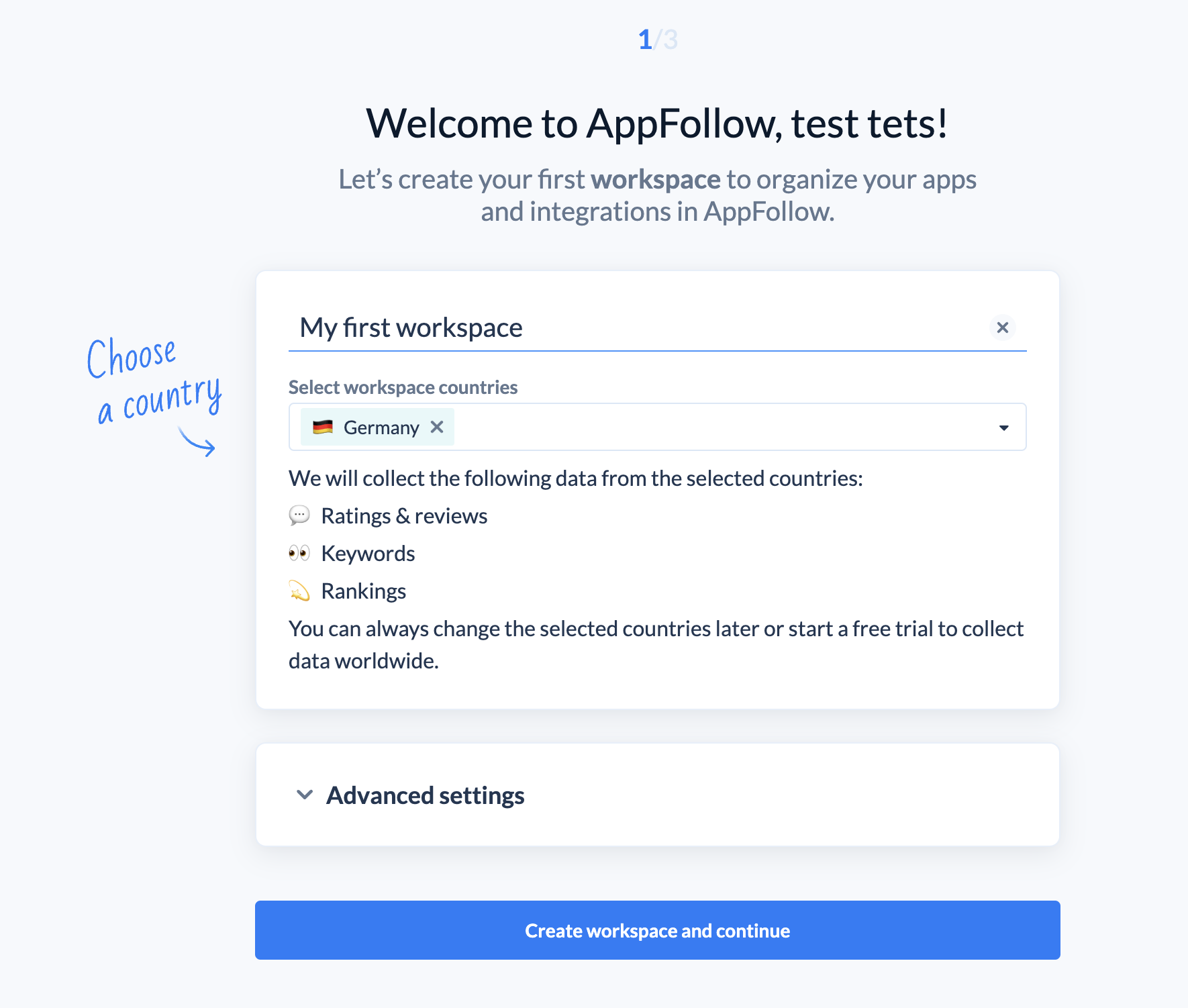 Set up Your Account – AppFollow