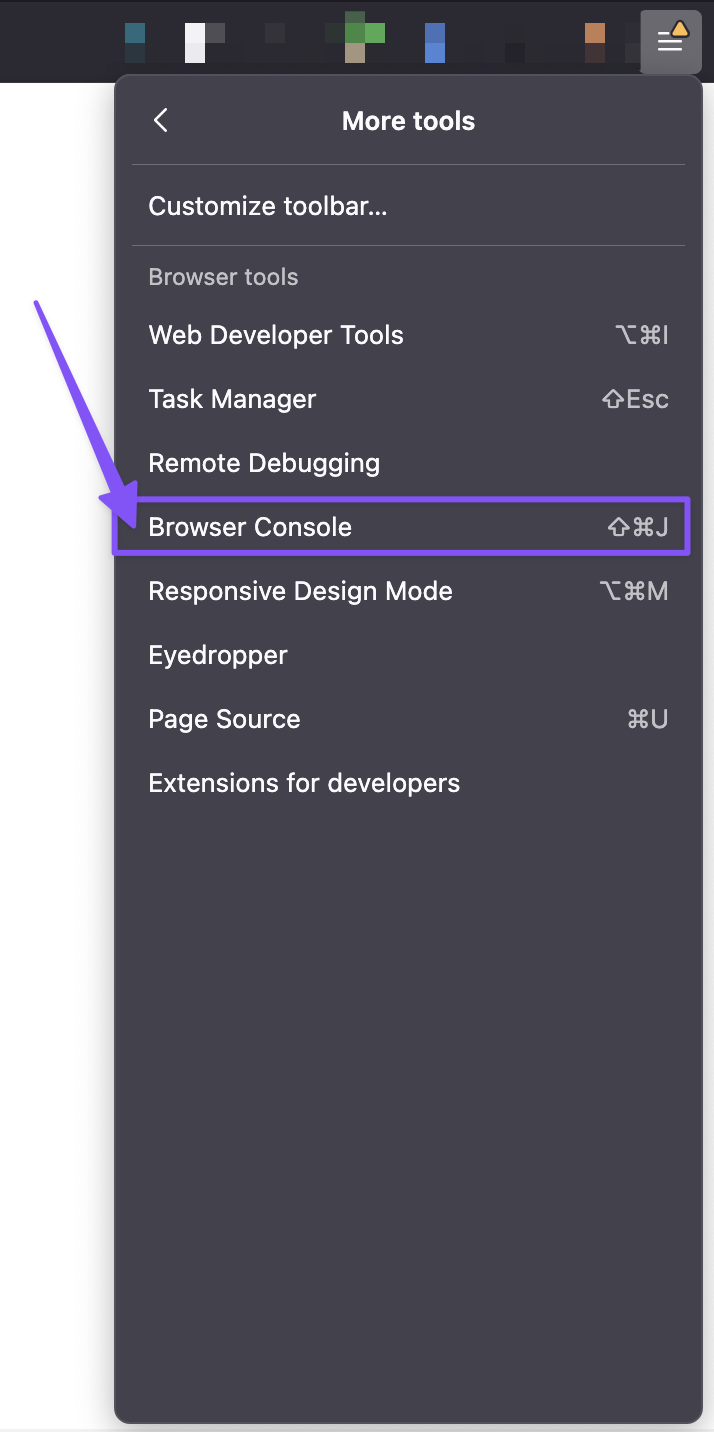 Finding Your Browser's Developer Console – AppFollow